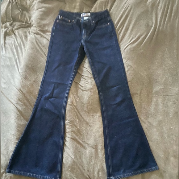 Z. Cavaricci | Jeans | Vintage 9s Z Cavaricci Dark Denim Flare Jeans | Poshmark